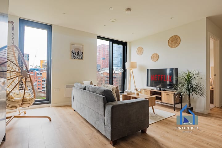 City Condo|terrace|gym|free Parking|manchester - Manchester