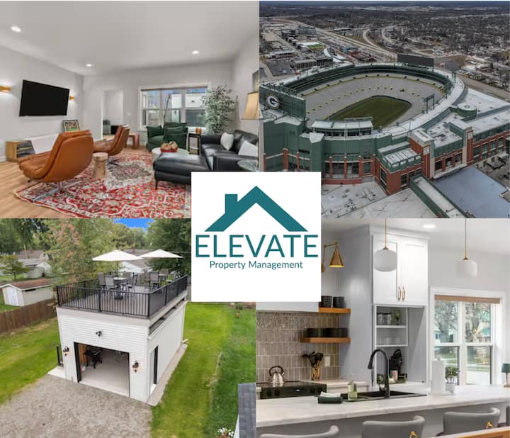Lambeau Bungalow! Roof Top View Steps To Lambeau - Green Bay, WI