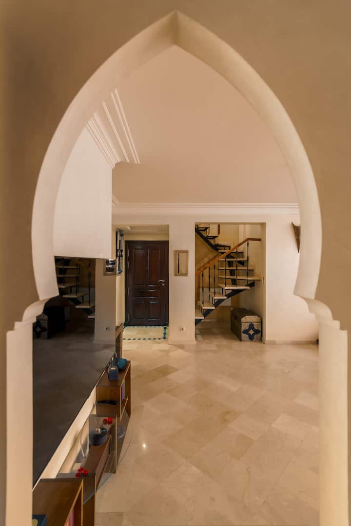 Duplex Apartment With Private Pool - Marrakesh