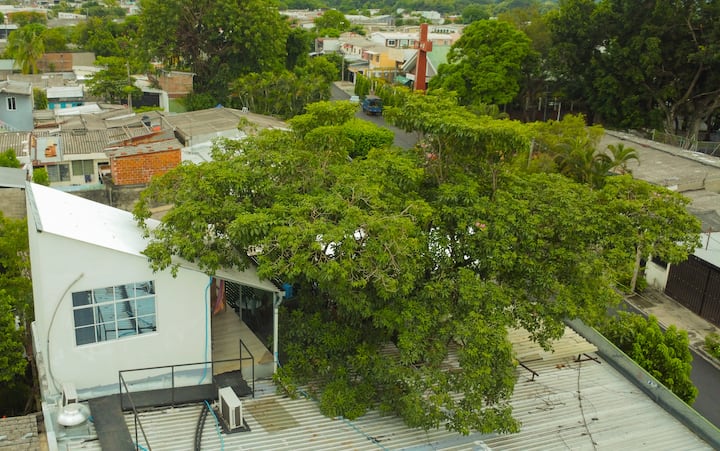 Casa De áRbol - Mágica, Panorámica, Céntrica Y Eco - San Salvador