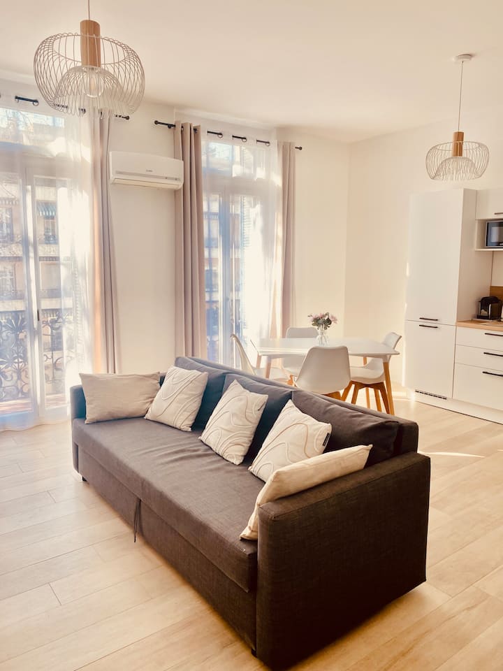 ÉLégant T3 Rénové, Cannes Centre, 10 Mn Du Palais - Cannes