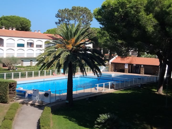 Appartement 2 Pers Avec Piscine - Plage du Racou
