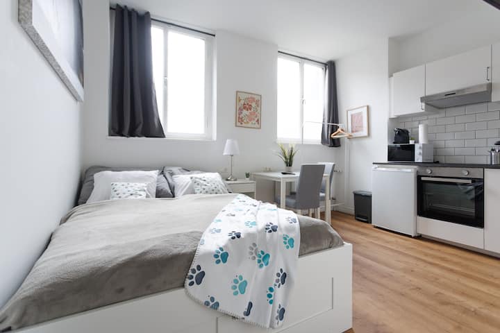 Bright New Flat At Praterstern 1 - Viena