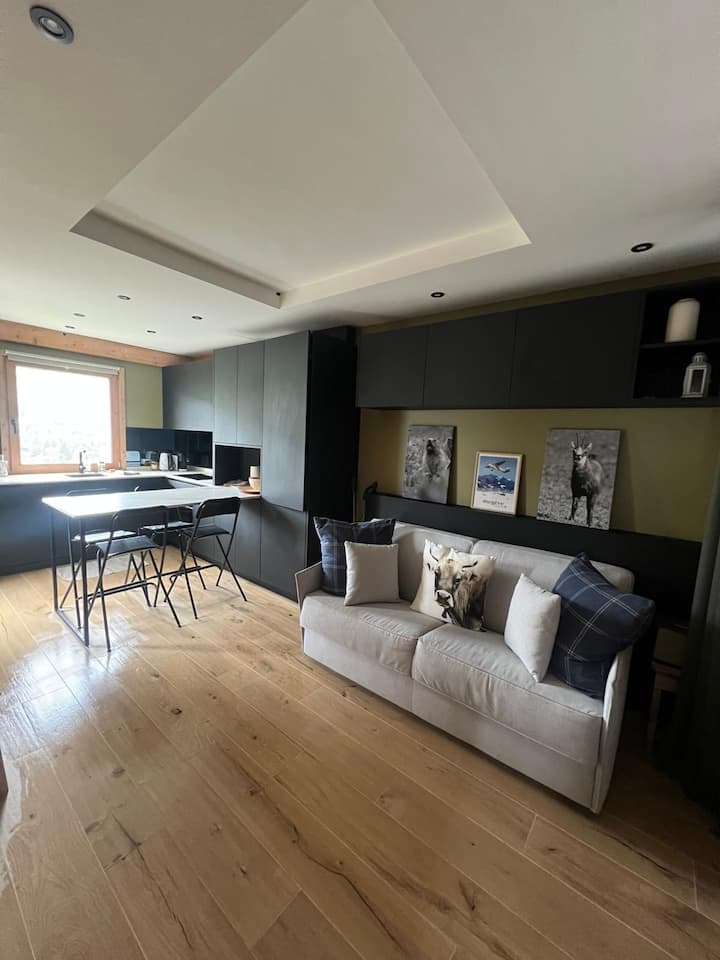 Centre Megève Bijoux 5 Couchages Terrasse Jardin - Megève