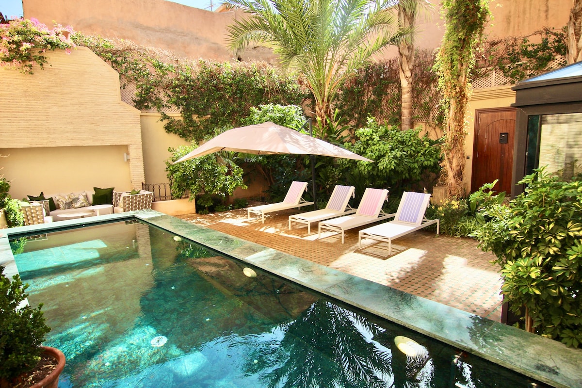 Exceptional Riad, Heated Pool, Medina P064 - Houses for Rent in ...