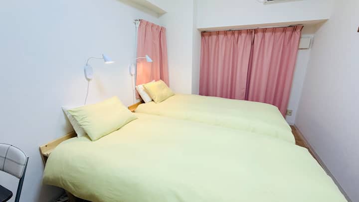 208／新装open　部屋28㎡／鶴橋駅／無料レンタル自転車 - Ōsaka