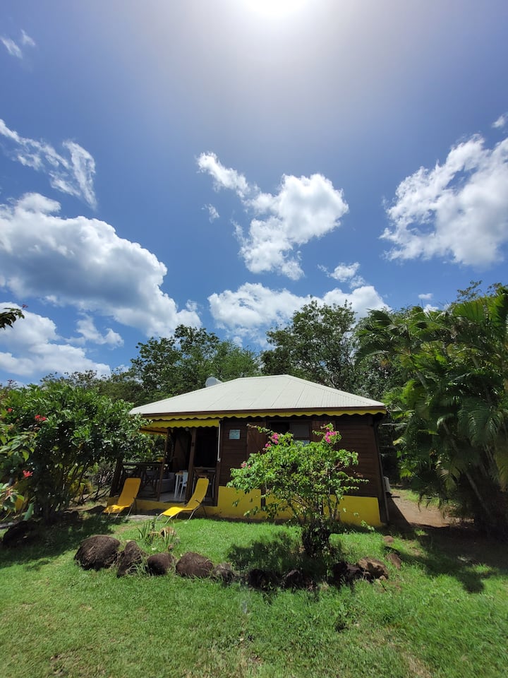 Bungalow"coco" Tout  Confort - Deshaies
