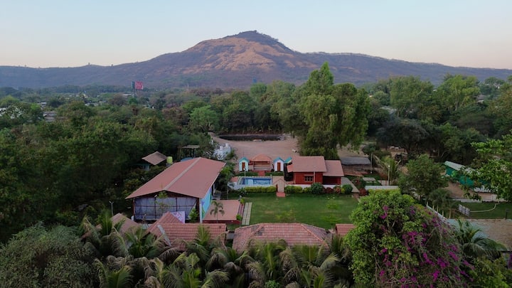 Lakshmiban Agro Resort Laterite Stone House - Maharashtra