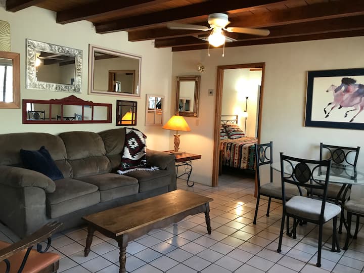 Casita On Historic Guest Ranch, Kitchen & Laundry - Tucson, AZ