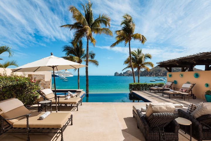 Villa Anais | Medano Beach Oceanfront Luxury Villa - Cabo San Lucas