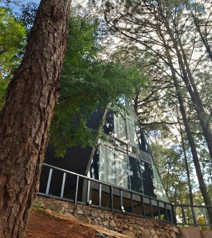 Cabaña Alpina | Cristal Techo Panorámico - Michoacán