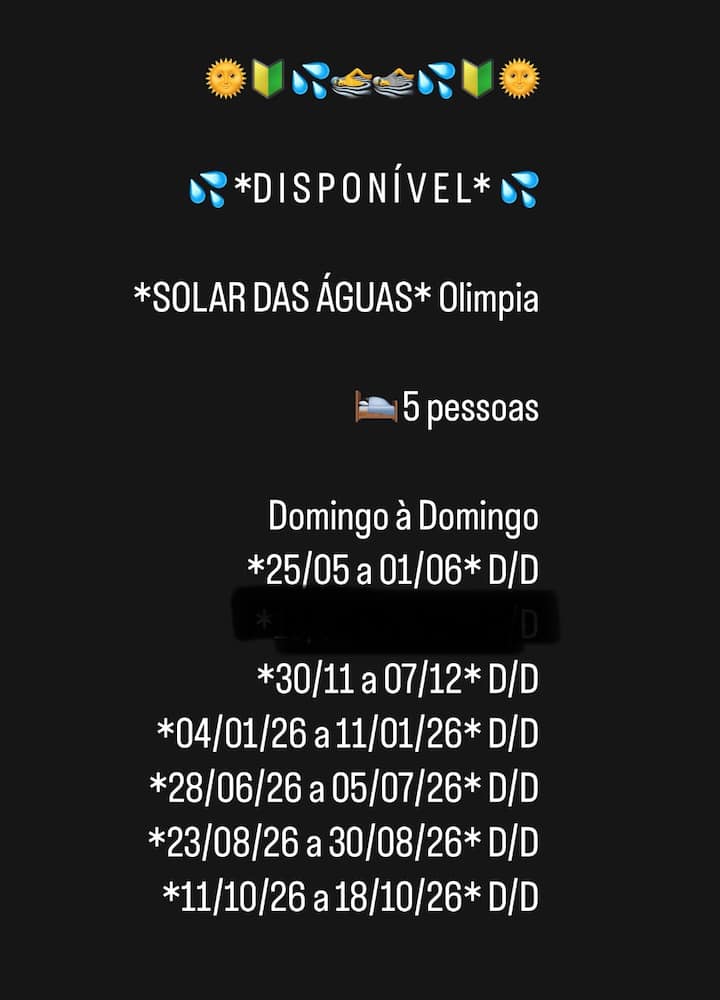 Resort Em Olimpia - Olímpia