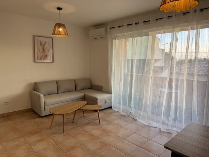 Appartement T2 Climatisé - Port-Saint-Louis-du-Rhône