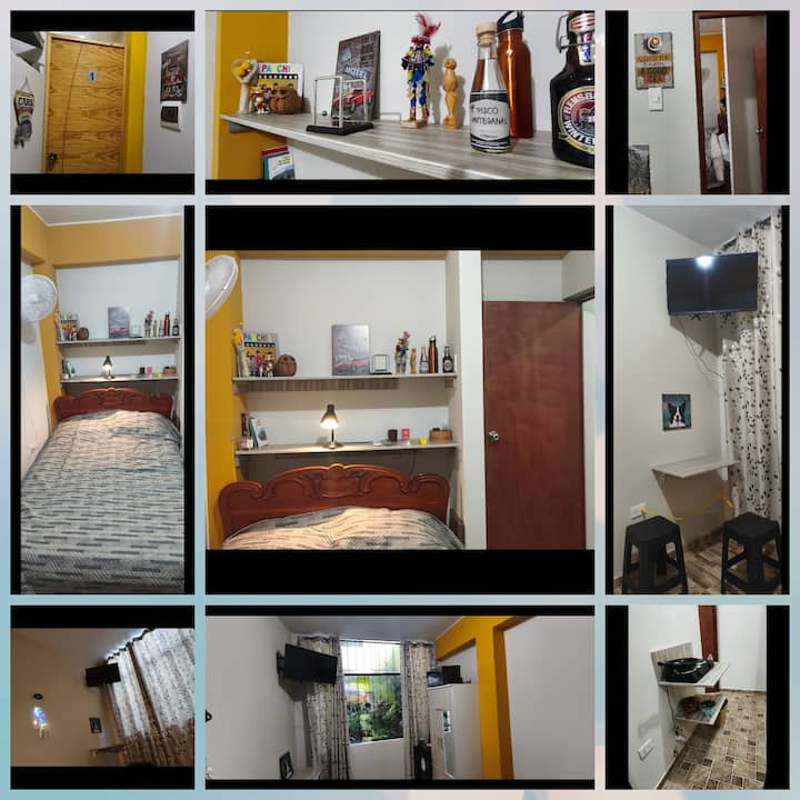 Habitación Primer Piso, Acceso Directo A La Calle. - Huánuco