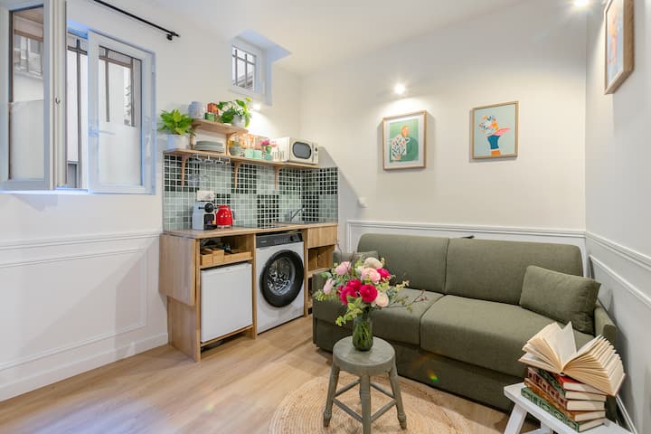 Charming Studio Montorgueil, Louvre - Paris