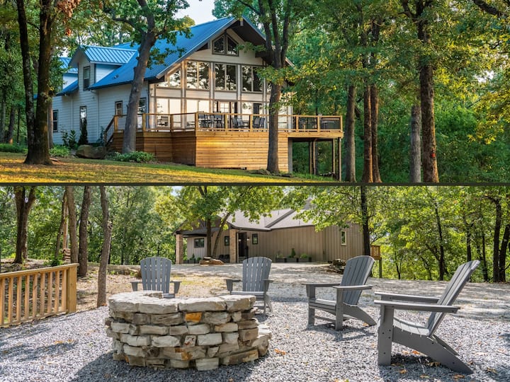 Two Homes On 160 Acres | Lakes | 30 Min From Tulsa - 포터