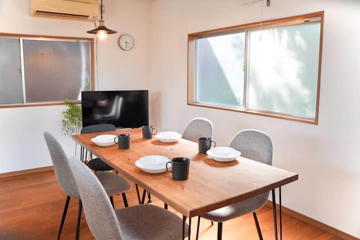 寝室2部屋/ゆったり貸し切り古民家/jr熊本駅も徒歩圏内/アクセス抜群【amayado】 - Kumamoto