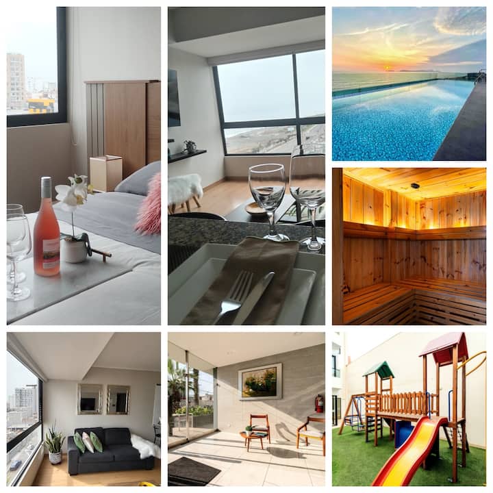 ¡Exclusivo! Frente Al Mar En Lima - Aéroport de Lima Jorge Chavez (LIM)