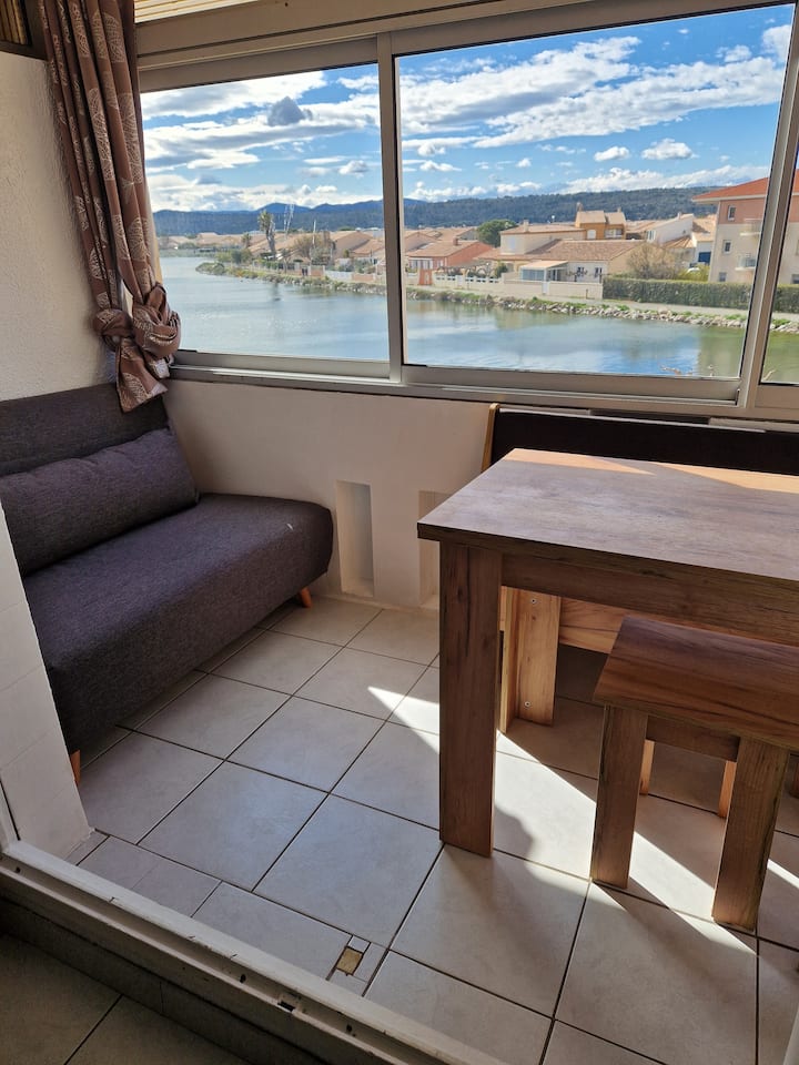 Vue Lac & Mer à Pied - Séjour Détente - Port-la-Nouvelle