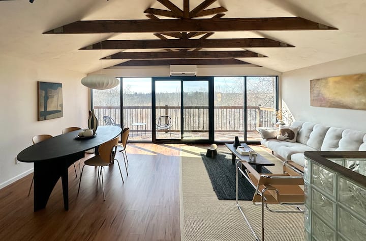 Luci House Modern Artist Winter Escape In Kingston - Kingston, NY