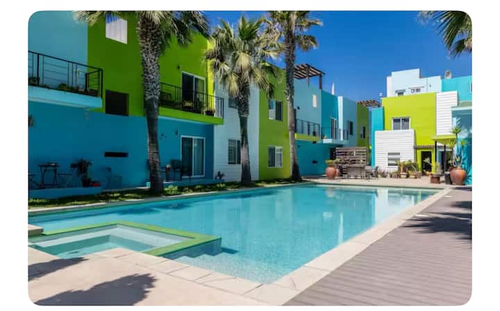 Apt In Gated Community, 5 Min From Rosarito - Rosarito