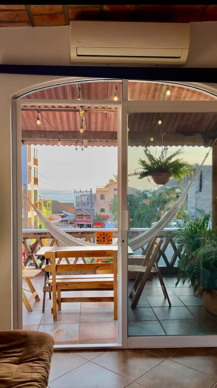 Loft Con Vista Al Mar A Una Cuadra De La Playa - Mexico