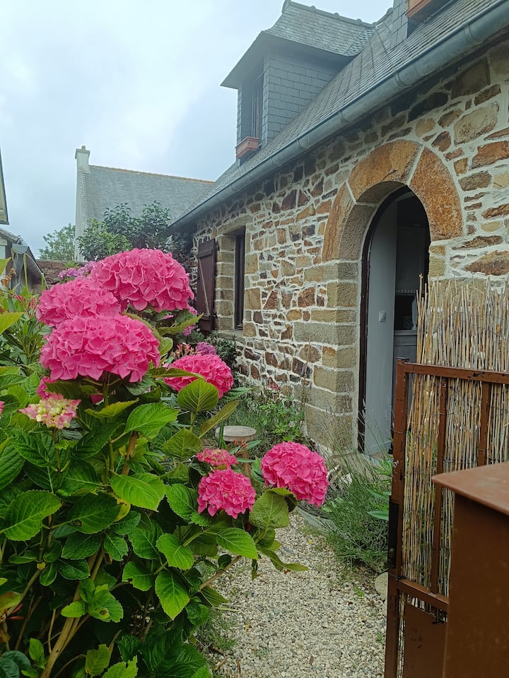 Petit Cottage Avec Jardin Proche De La Mer - Trébeurden