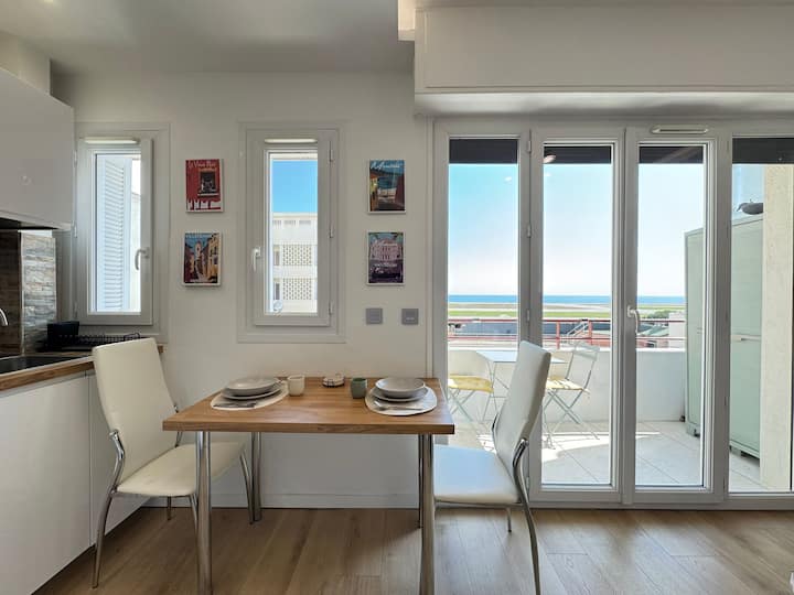 Studio éLégant & Lumineux, 2min Mer, 5min Aéroport - Nice