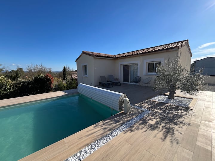 Dépendance 4 Pers Accès Piscine - Balazuc