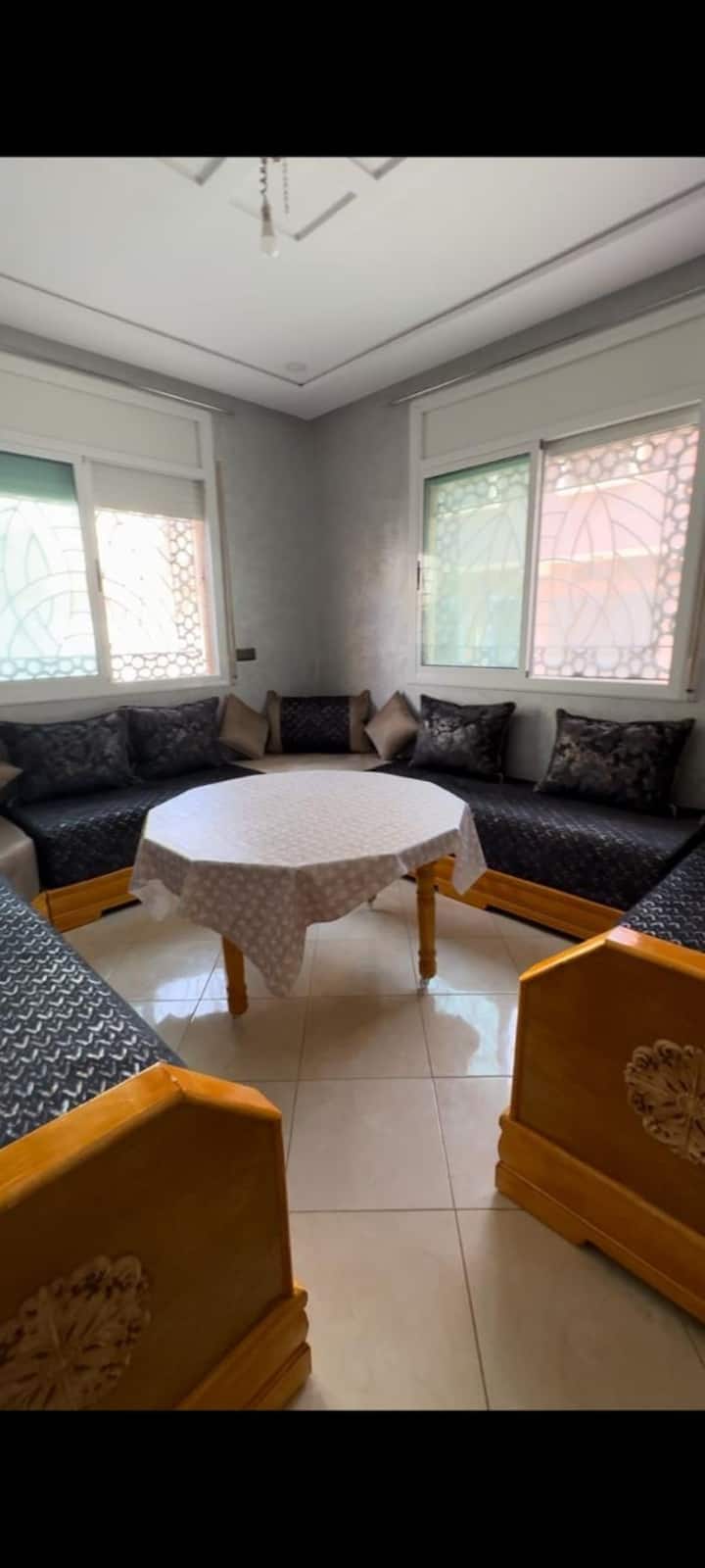 Fully Furnished Apt, Ground Floor, 5 Min To Beach. - Saidia