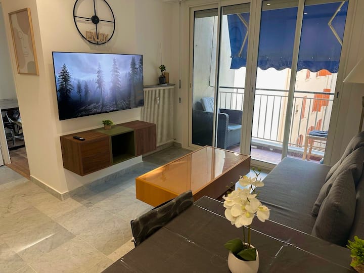 2p Moderne - 5 Min Gare / Proche Des Plages - Nice