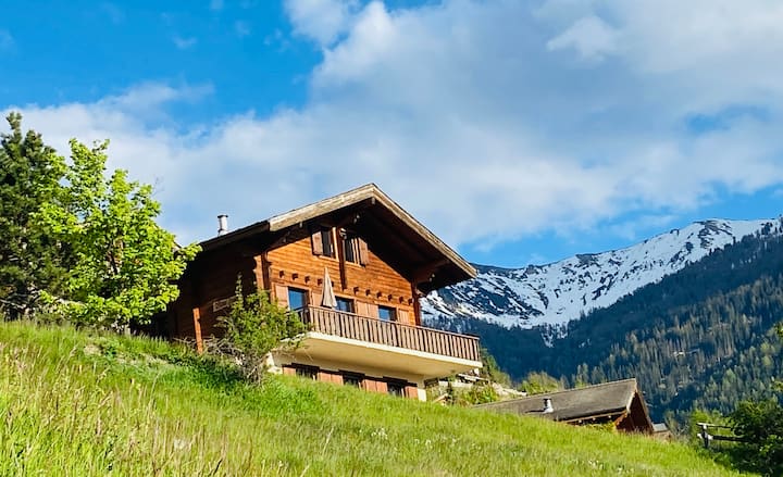 Chalet Idéal Pour Famille  4vallée Accès á Verbier - Veysonnaz