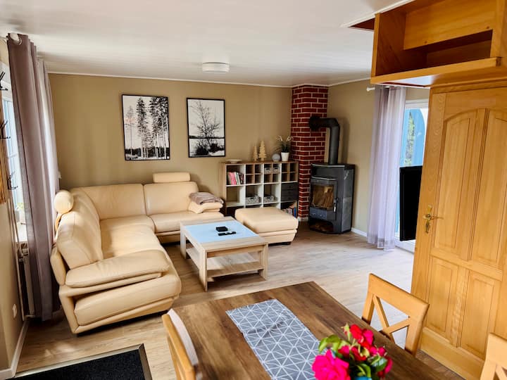 Ferienhaus Mit Eigenem Garten |2 Sz|2 Bäder|70qm - Joachimsthal