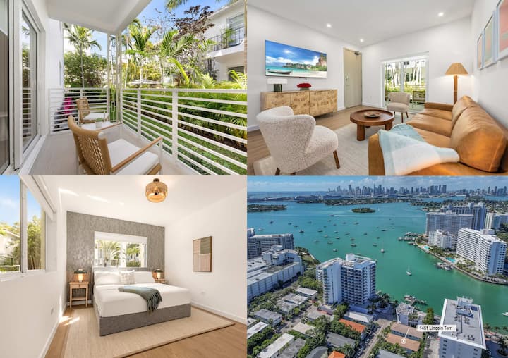 Lux Designer Apt 2br/2ba By Lincoln Road Mia Beach - Miami Beach, FL