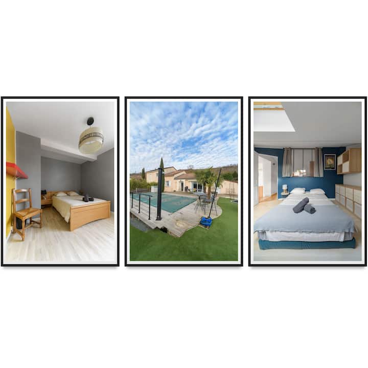 Maison Proche De Vichy Avec Jardin Et Piscine - Ibis Vichy