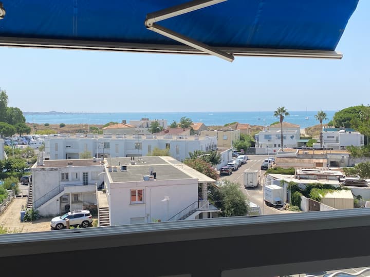 Lumineux, Traversant, Vue Mer - Port Camargue