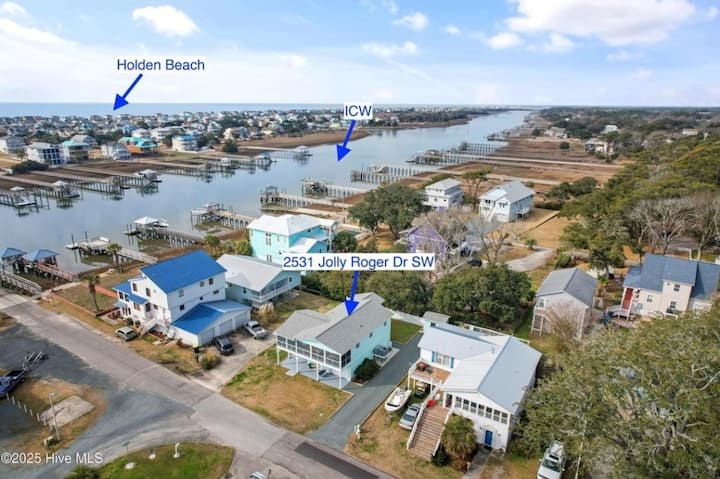 *New*intracoastal Waterway Views - Holden Beach, NC