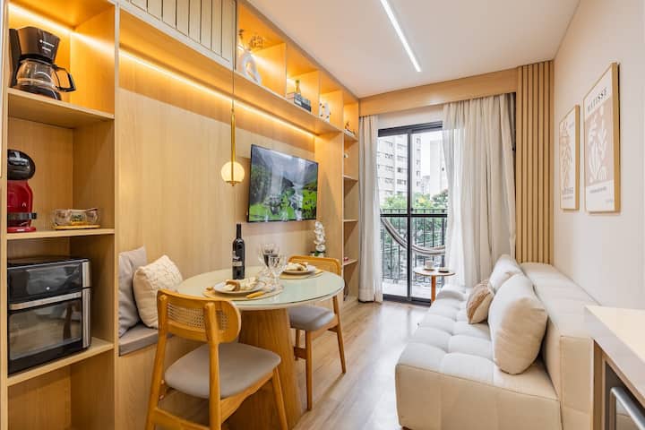 Apto Luxo/automação Alexa - Próx. Cgh E Faria Lima - Sao Paulo