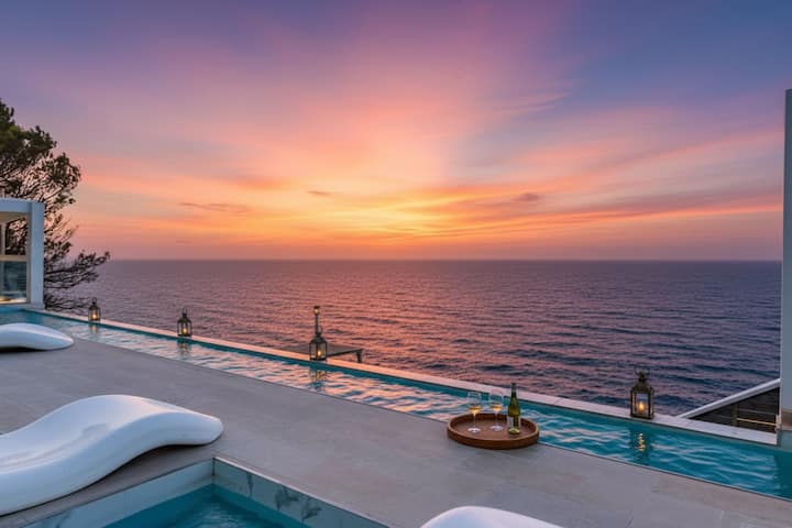 Exclusive Seafront Villa • Private Pool • Gym•bbq - Santa Ponsa