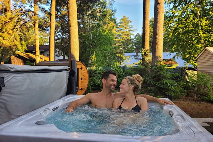 Chalet Nordique Spa Privé – Rawdon | Sauna & Pool - Rawdon