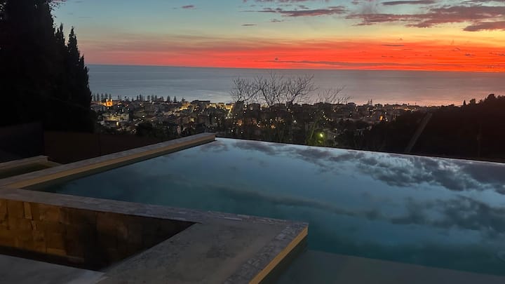 Luxury Sea View Villa With Private Pool Bordighera - Ventimiglia