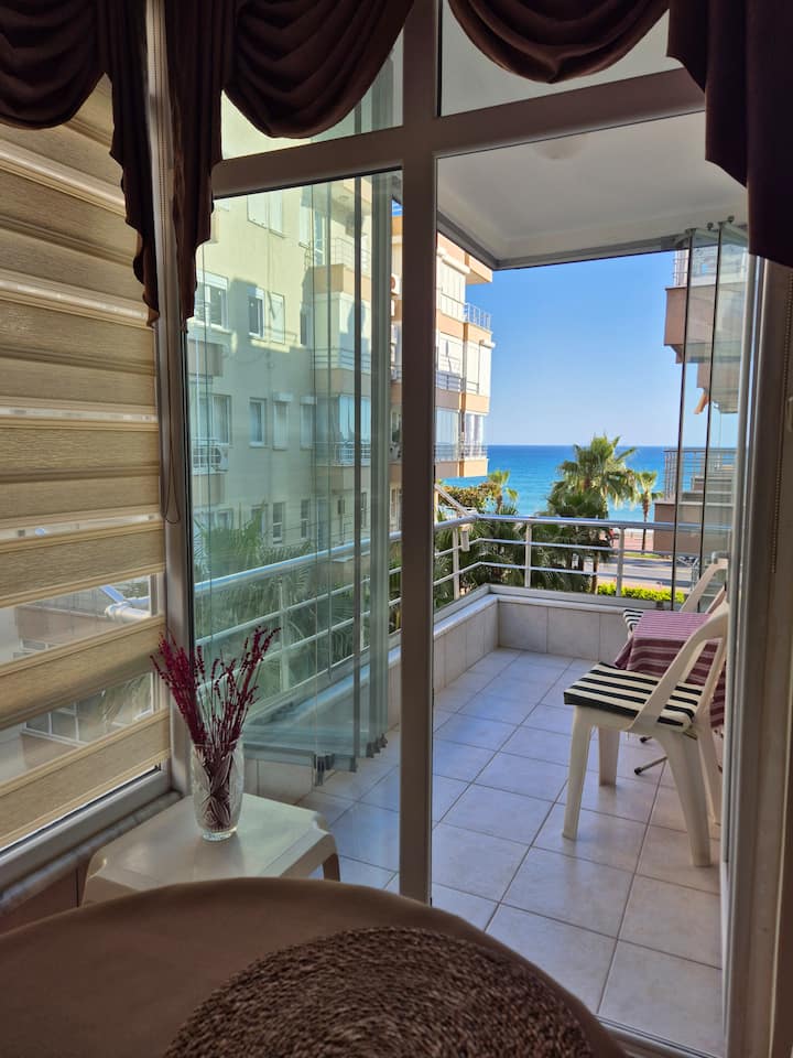 Уютная квартира, с видом на море - Alanya