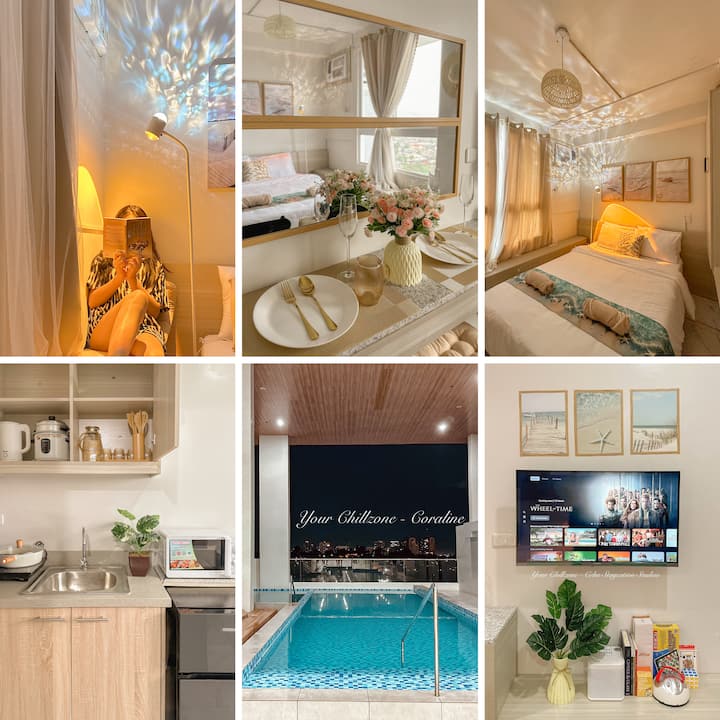 City View + Pool + Gym + Near Fuente & Capitol - Cebu