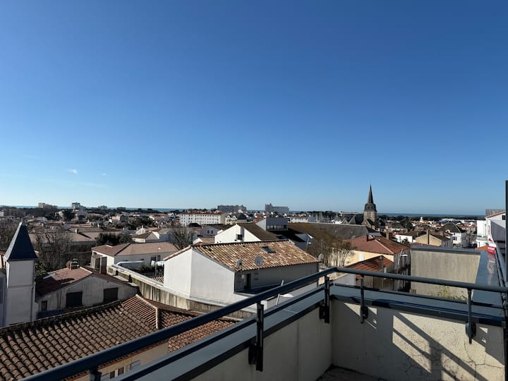 Superbe Appart Avec Terrasse & Et Vue Panoramique - Saint-Hilaire-de-Riez