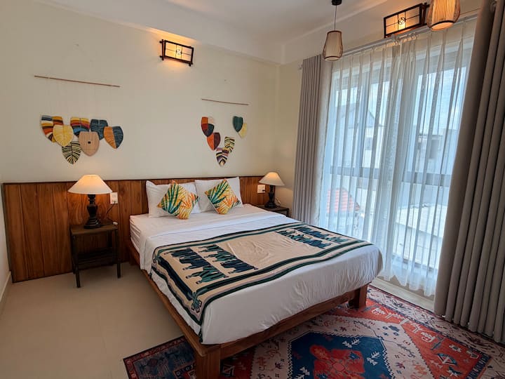 Cozy Apt With Green Field View - 會安市