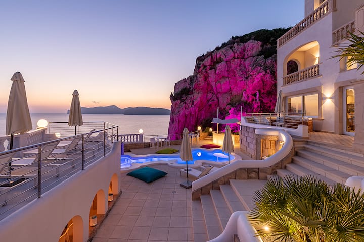 Modern Villa With Sea Acess - Peguera