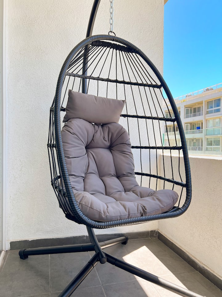 3 Min To Metro, Washer, A/c, View, Free Parking - Las Condes