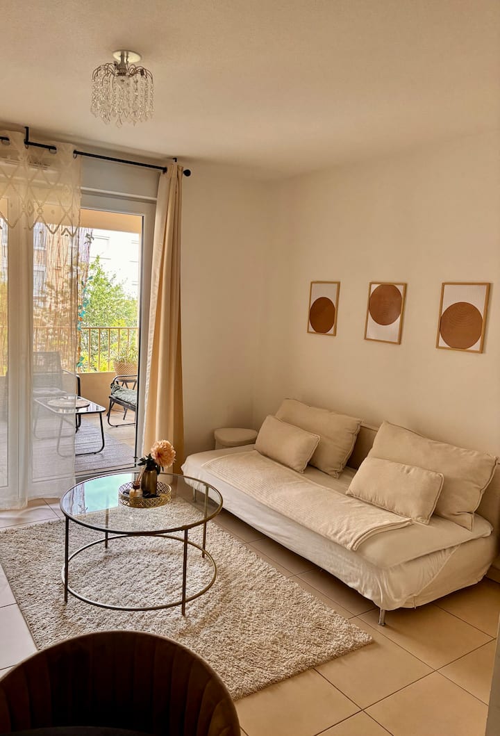 T2 Neuf Cosy Avec Balcon – Tram L5 Devant - Montpellier