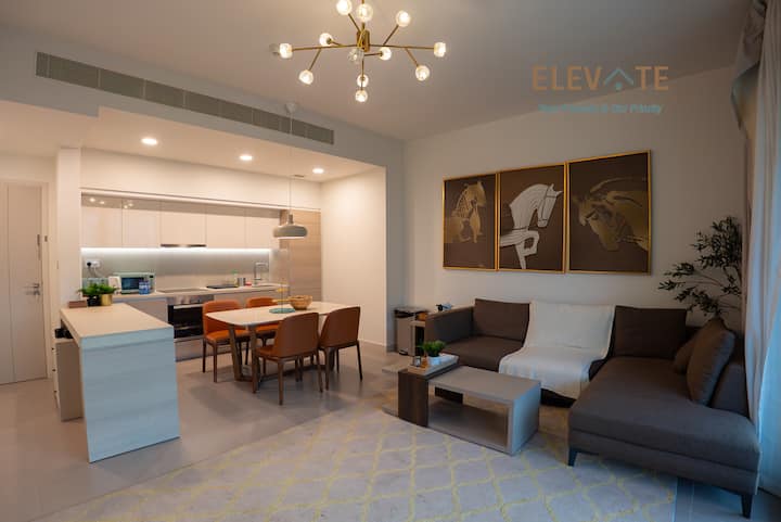 Charming 2bdr Apt Marassi View Direct Mall Access - Bahrain