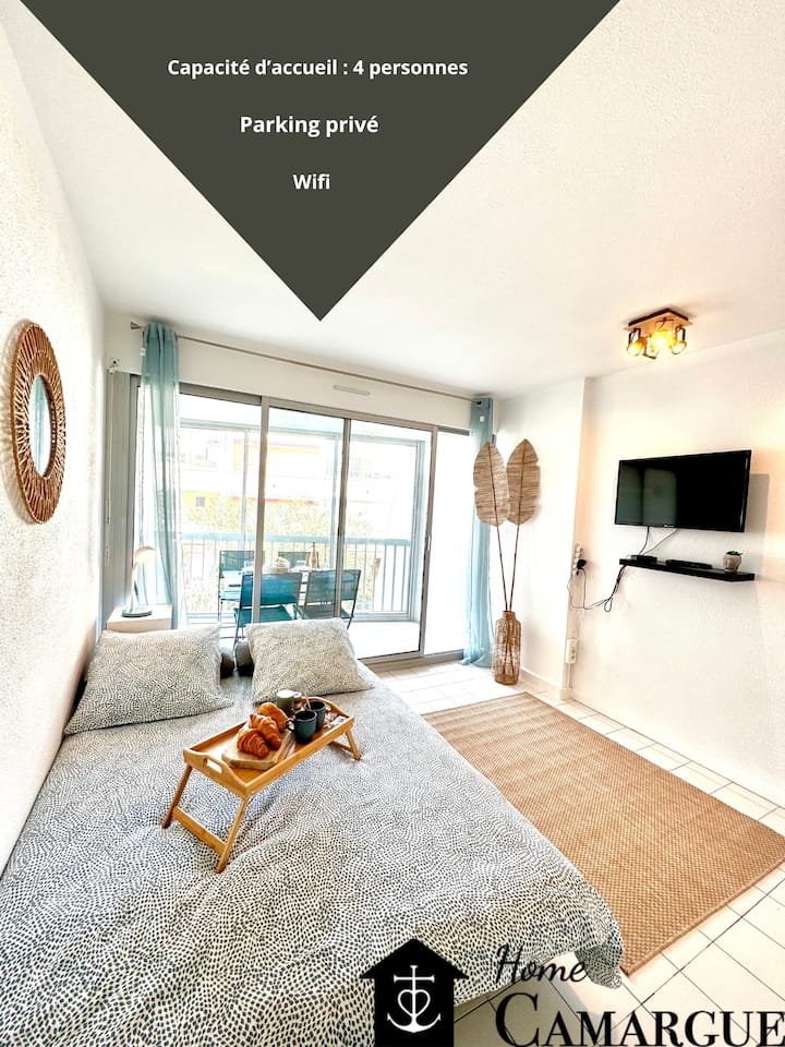*Cocon Marin*parking*proche Mer* - La Grande-Motte